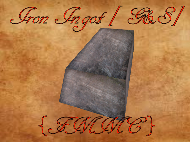 Second Life Marketplace - Iron ingot [G&S]